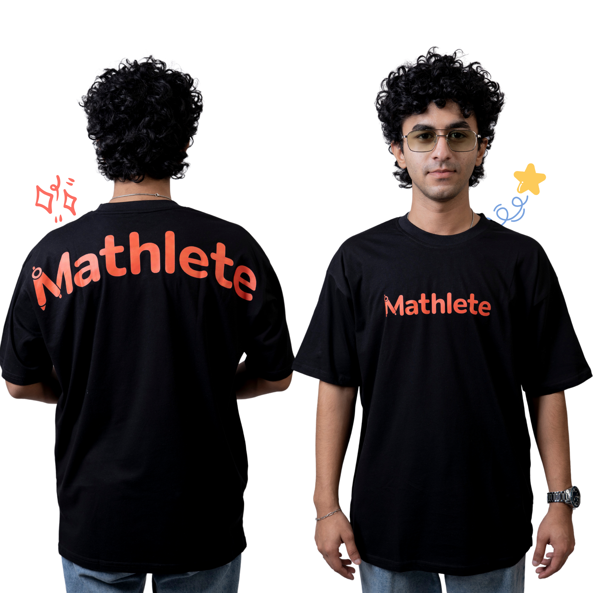 Mathlete Essential Oversized Tee – Mathlete by Saad